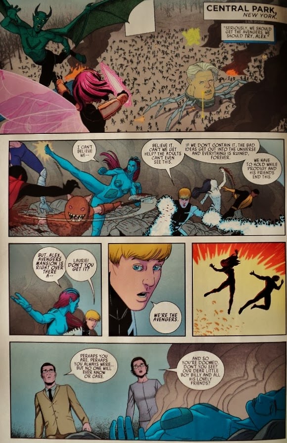 Arion's Archaic Art: Young Avengers # 13 - Kieron Gillen & Jamie McKelvie