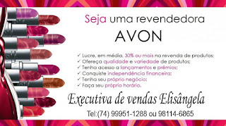 Seja uma revendedora Avon
