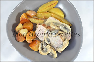 Mon tiroir à recettes - Blog de cuisine: Rôti de veau aux navets