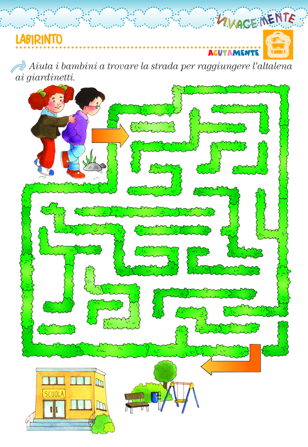 labirinto_teschio Enigmistica per bambini e ragazzi | Labirinti | Pinterest