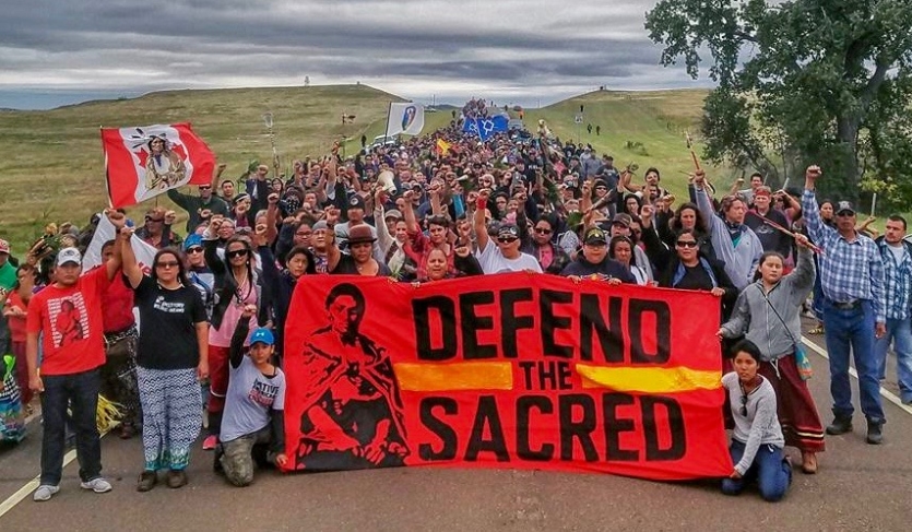 White Wolf : Standing Rock protest grows with thousands opposing North ...