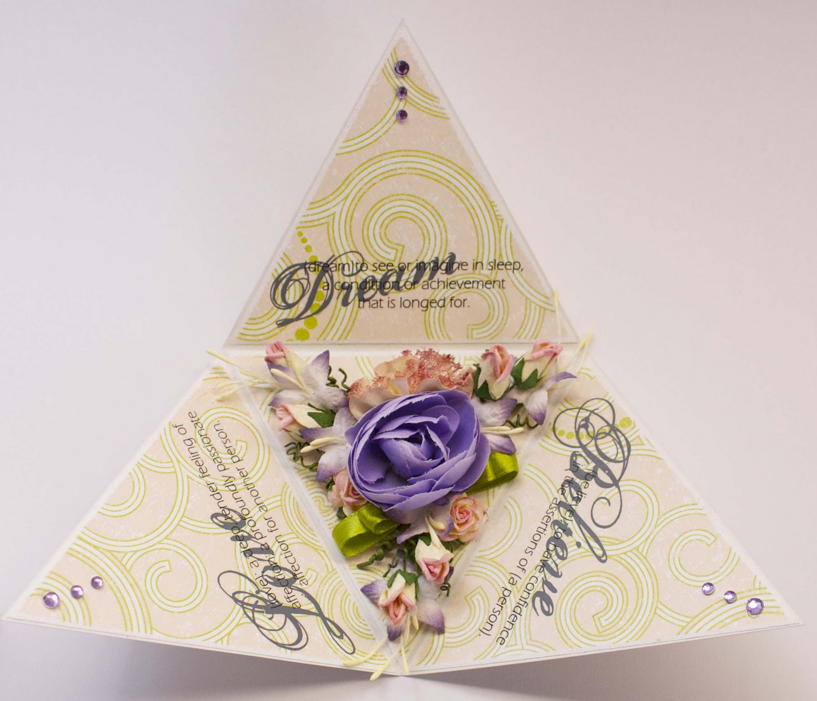 A perfect waste of time: Triangle Pyramid Card