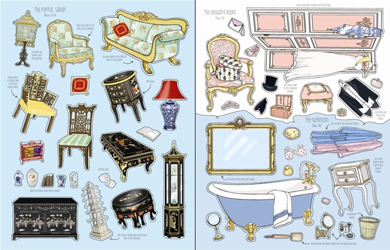 Royal Dolls House Sticker Book by Struan Reid and Elisabetta Ferrero ...