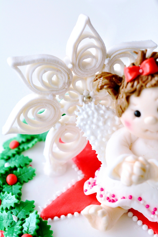 Kessy's Pink Sugar: Christmas Angel Cake und ein Früchtekuchen