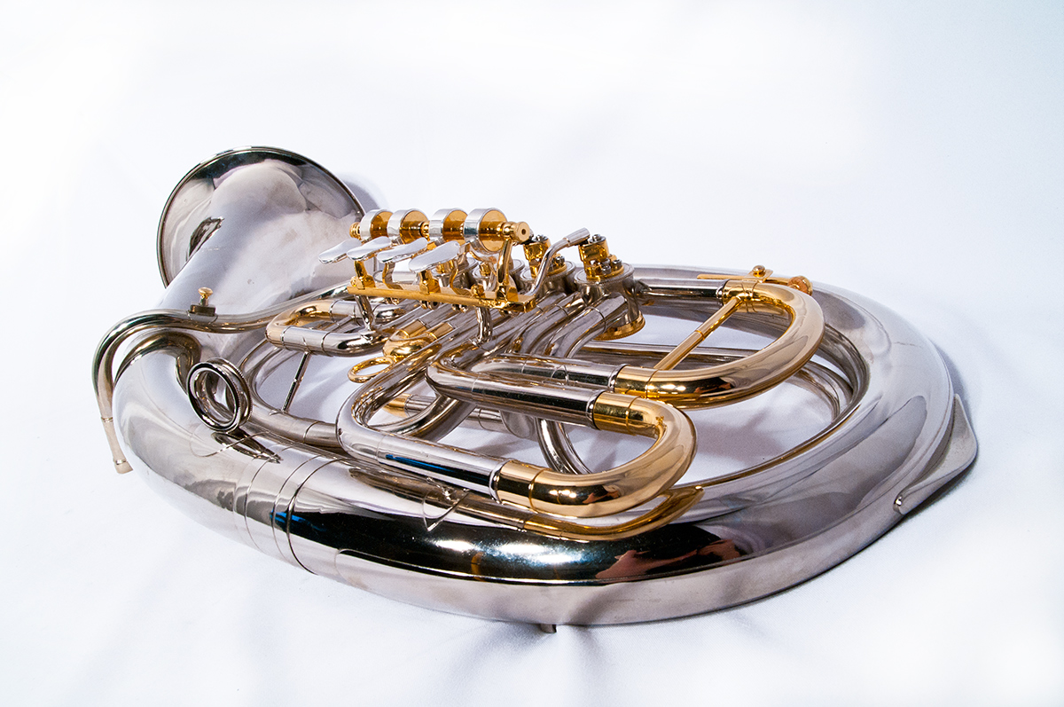 Rotary valve Euphonium / Tenorhorn / Bariton in Bb (German oval design ...