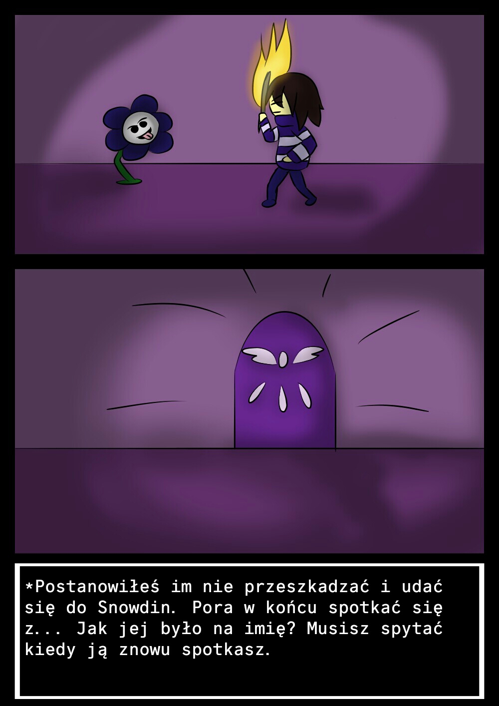 Undertale: Torchtale komiks by Sally Marvel cz 3 ~ Handlarz Iluzji