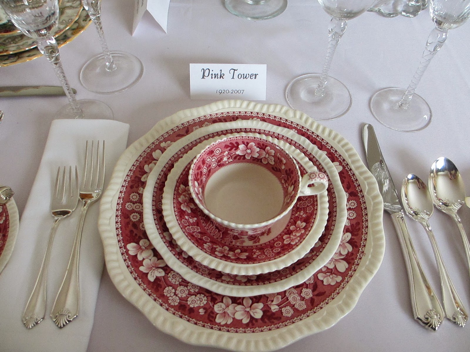 The Welcomed Guest: Spode Sampler Tablescape