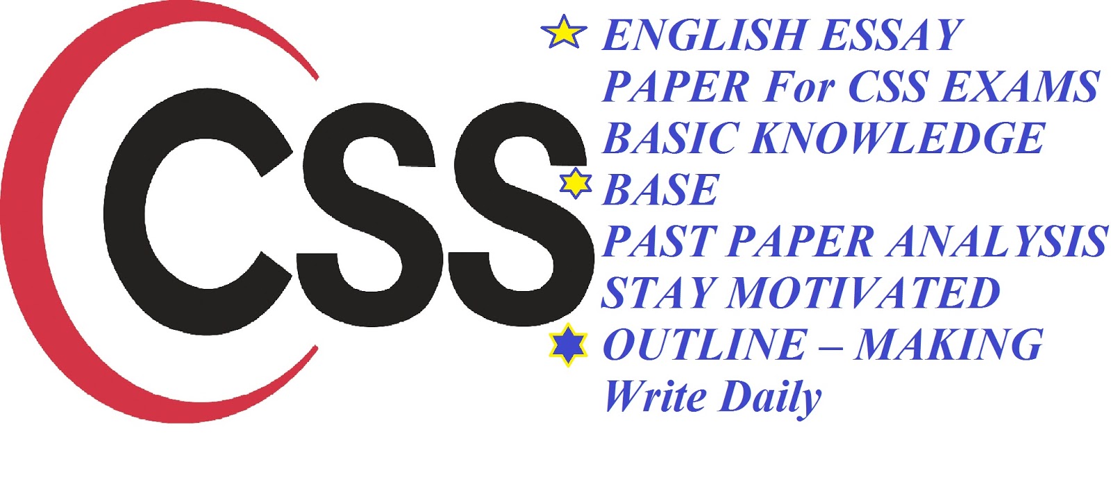 How To Write English Essay For CSS Exam