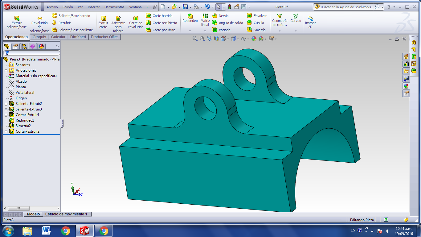 Ramos Luis 3A Solidworks: Parcial 01