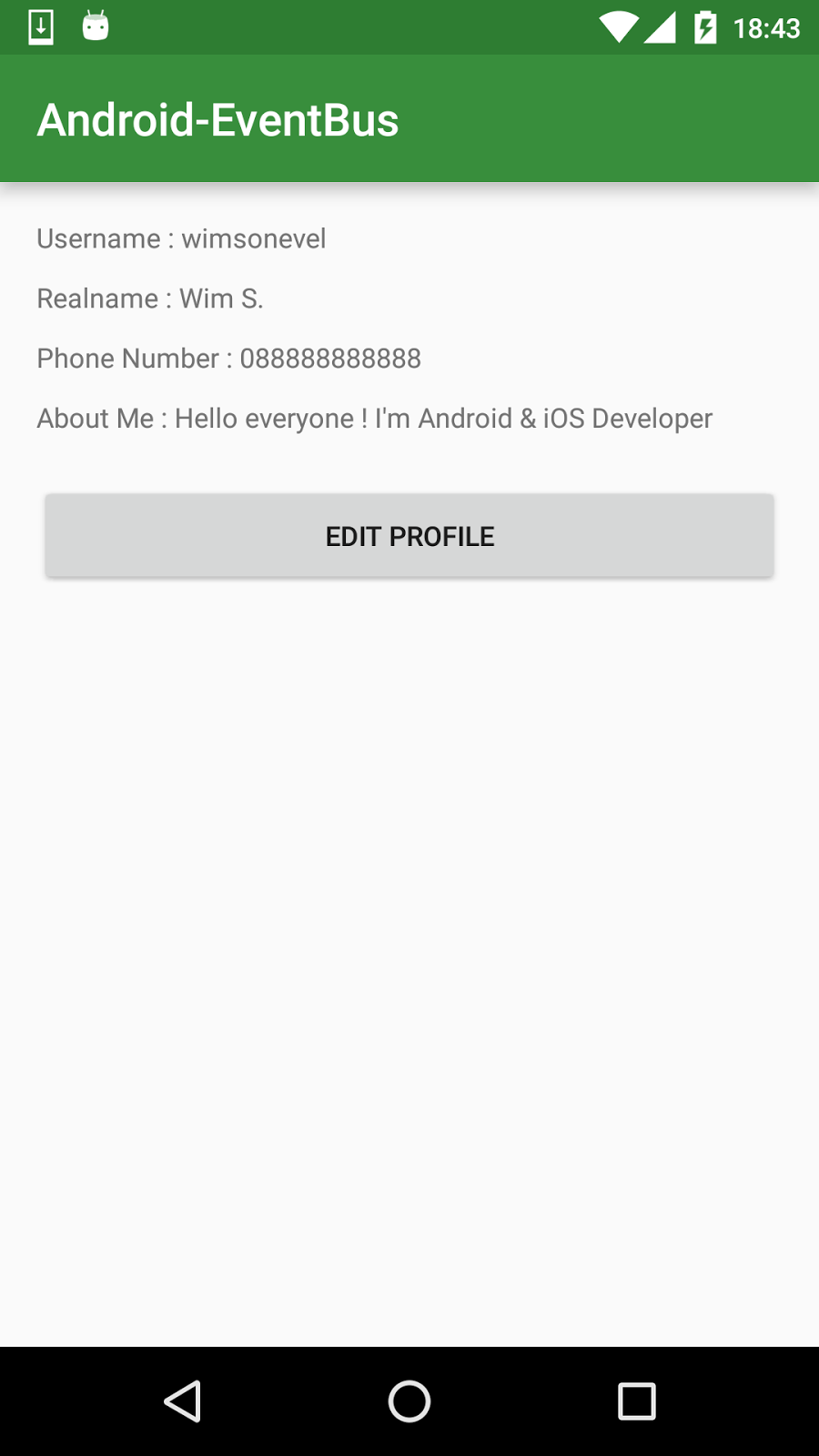 (Tutorial Android) Passing Object using Greenrobot EventBus - My Personal Blog