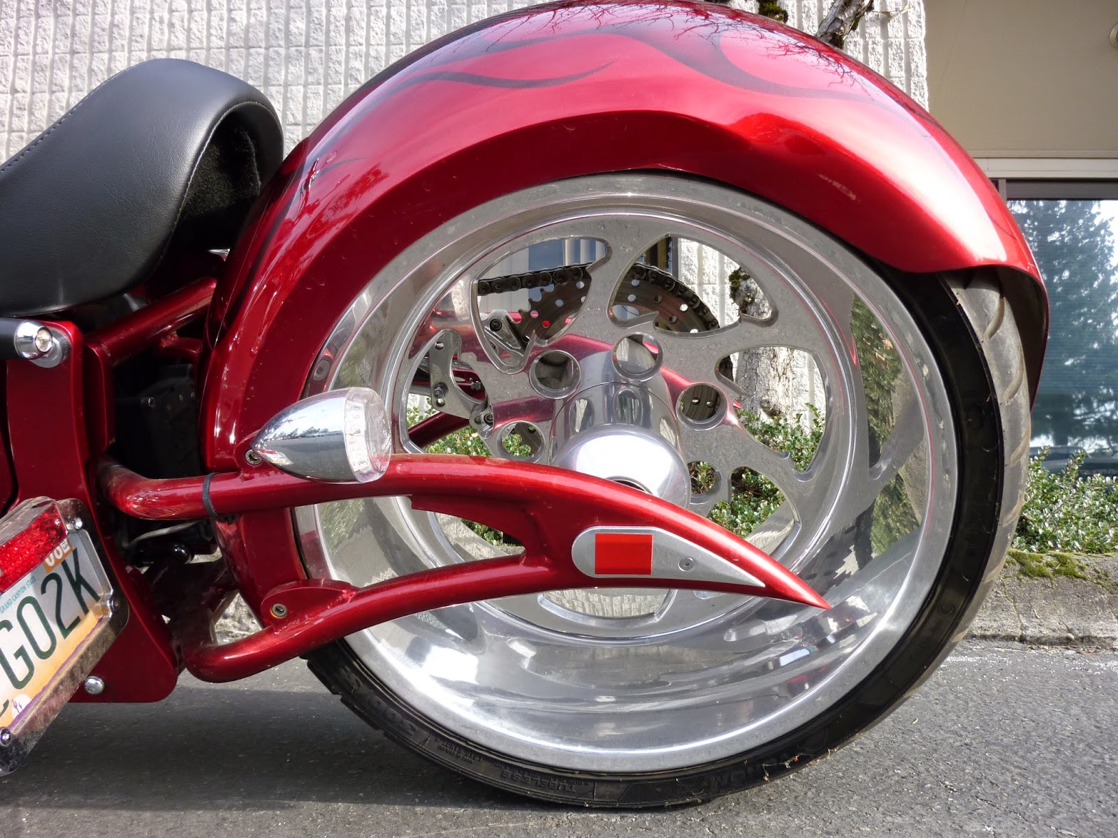 OMG Motorsports: 2008 BIG BEAR CHOPPER "THE SLED 300 EFI CHOPPER" 3K MILES