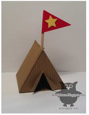 Dani's Thoughtful Corner: Tent Favor Box