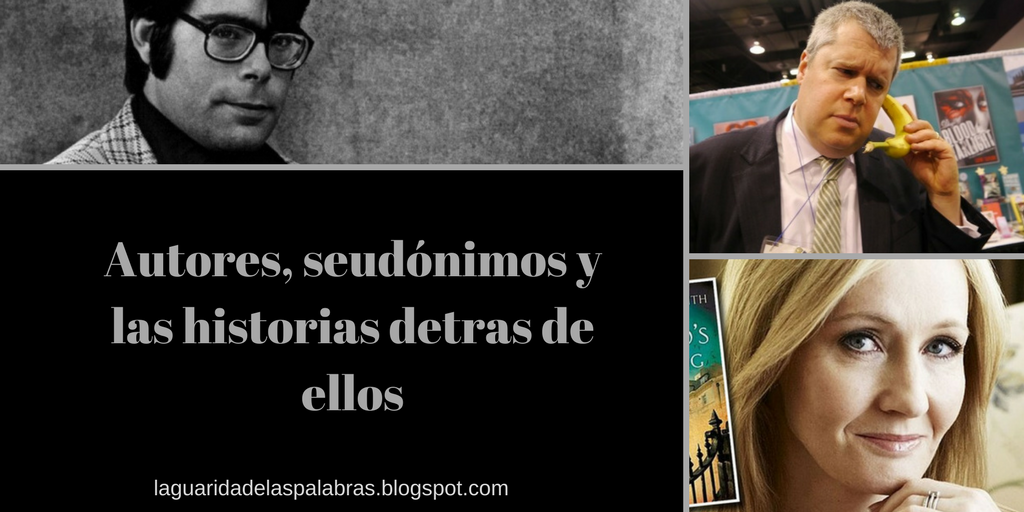 Autores y sus seudónimos ~ La guarida de las palabras