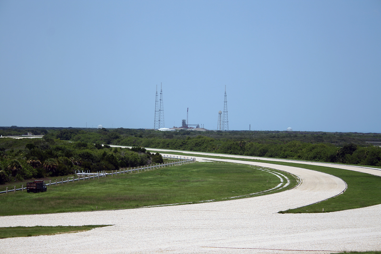 A mile of runway will take you anywhere.: Touring Kennedy Space Center ...