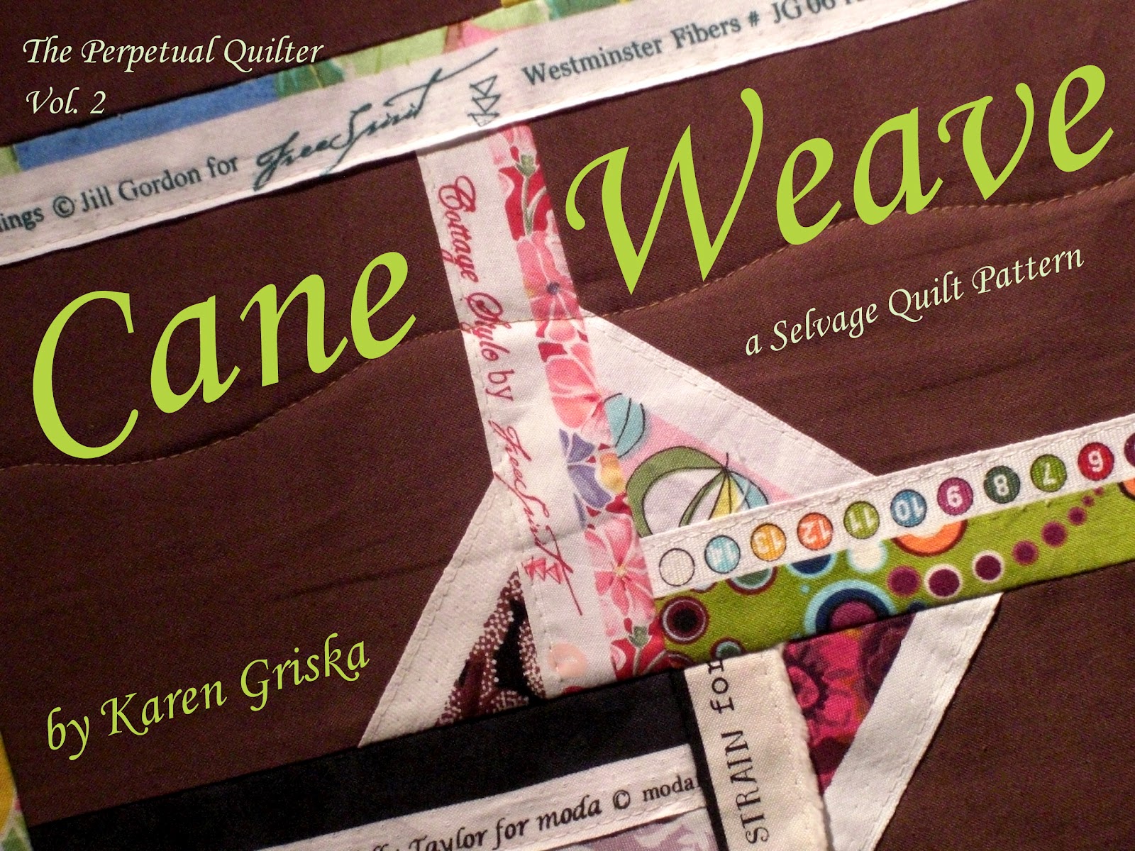 Selvage Blog: Brand New Selvage Quilt Pattern!