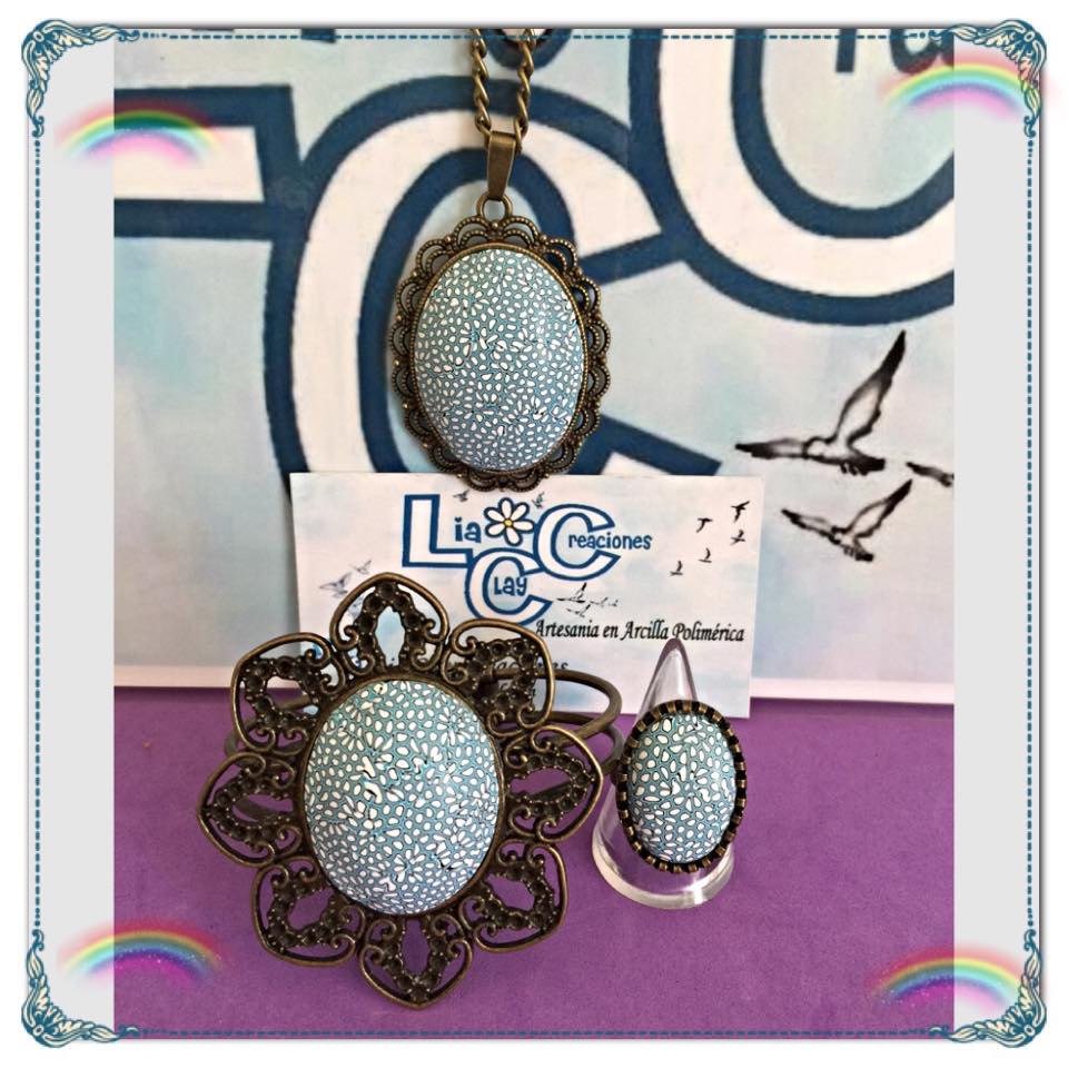 LIA CLAY CREACIONES: NUEVO CONJUNTO PINTITAS