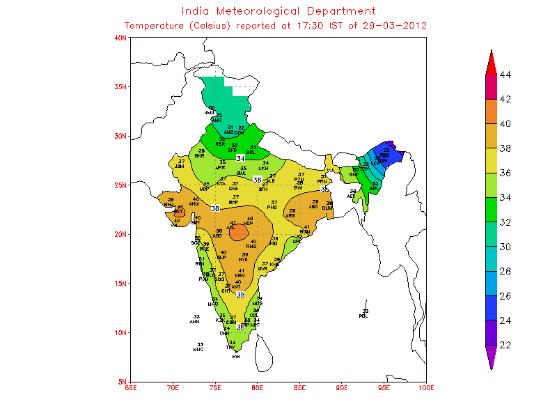 Vagaries of the Weather ©: March 2012
