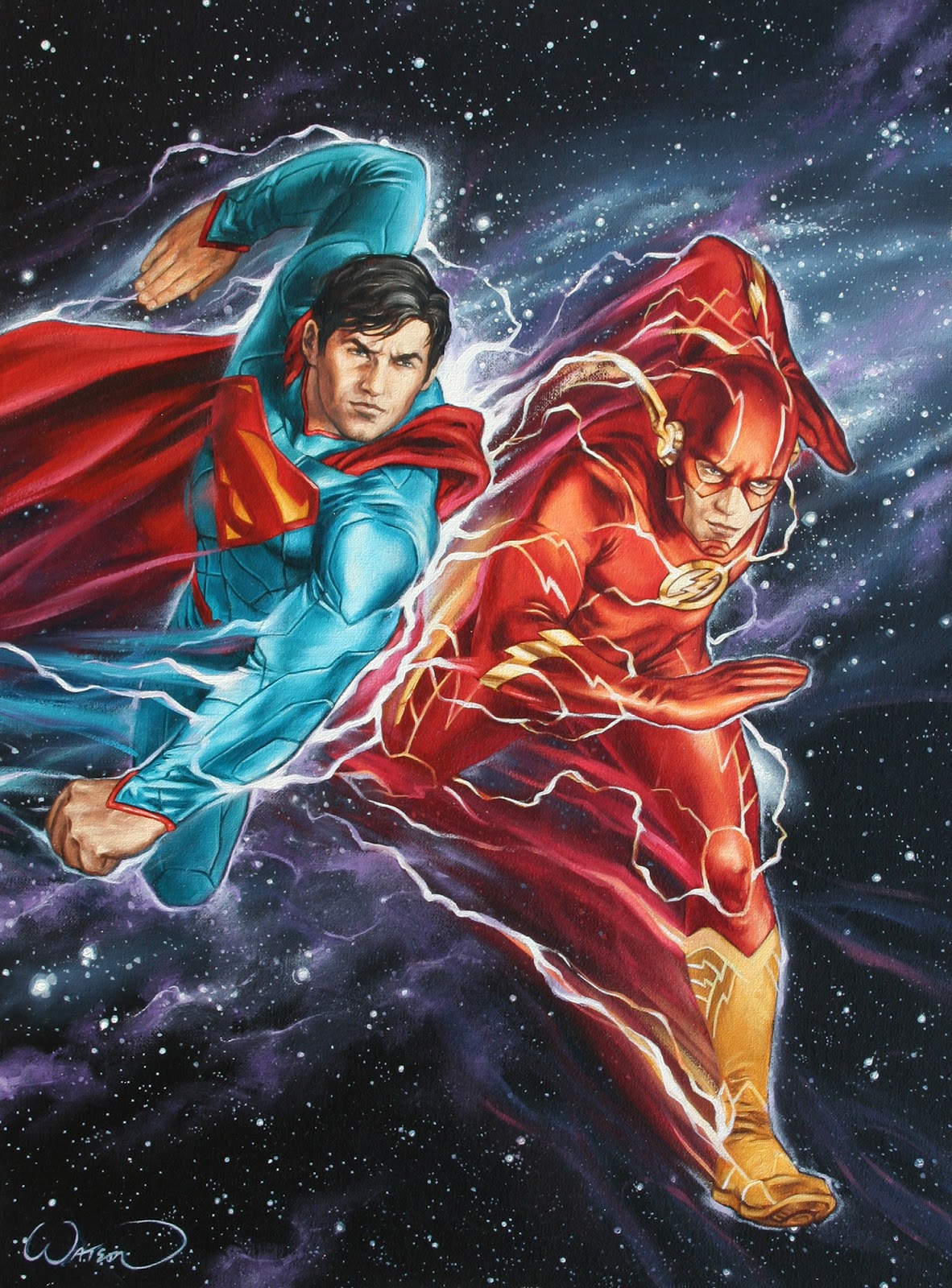 For pity's sake...: Superman / The Flash Race