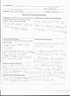 Making Shift Happen: Reciprocal Teaching