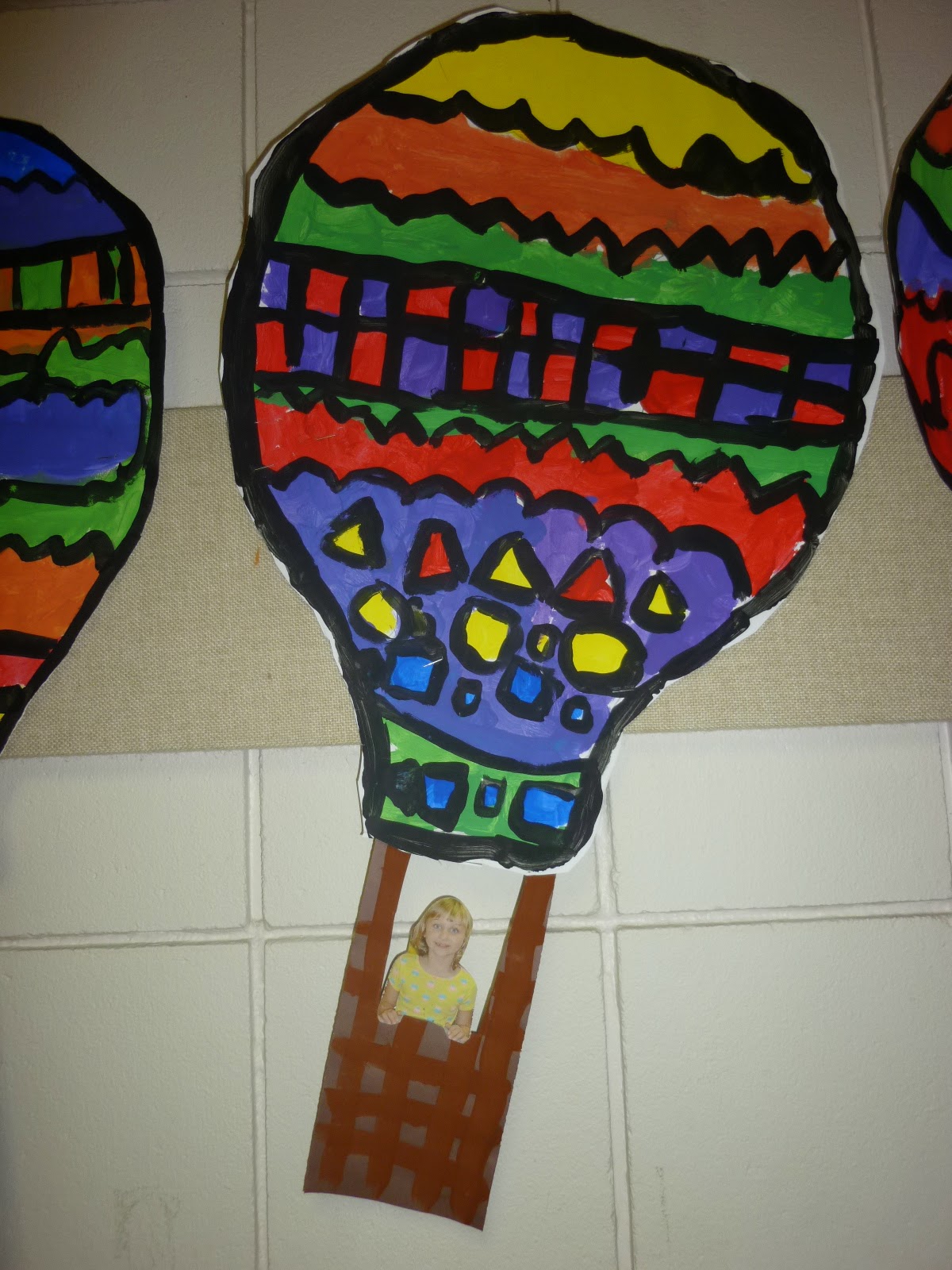 Mrs. Werner's Art Room: 1st Grade Hot Air Balloons