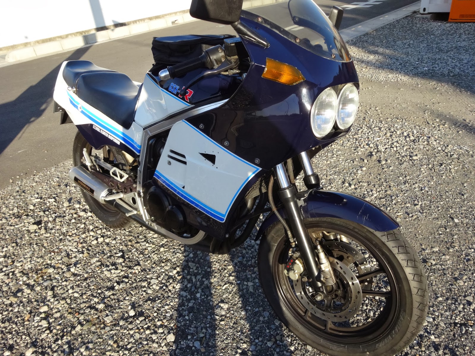 80’90’今どきの旧車たち: 1985年式スズキGSX-R400納車