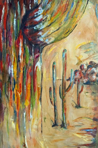 Contemporary Artists of Arizona: Impressionist Arizona Landscape ...