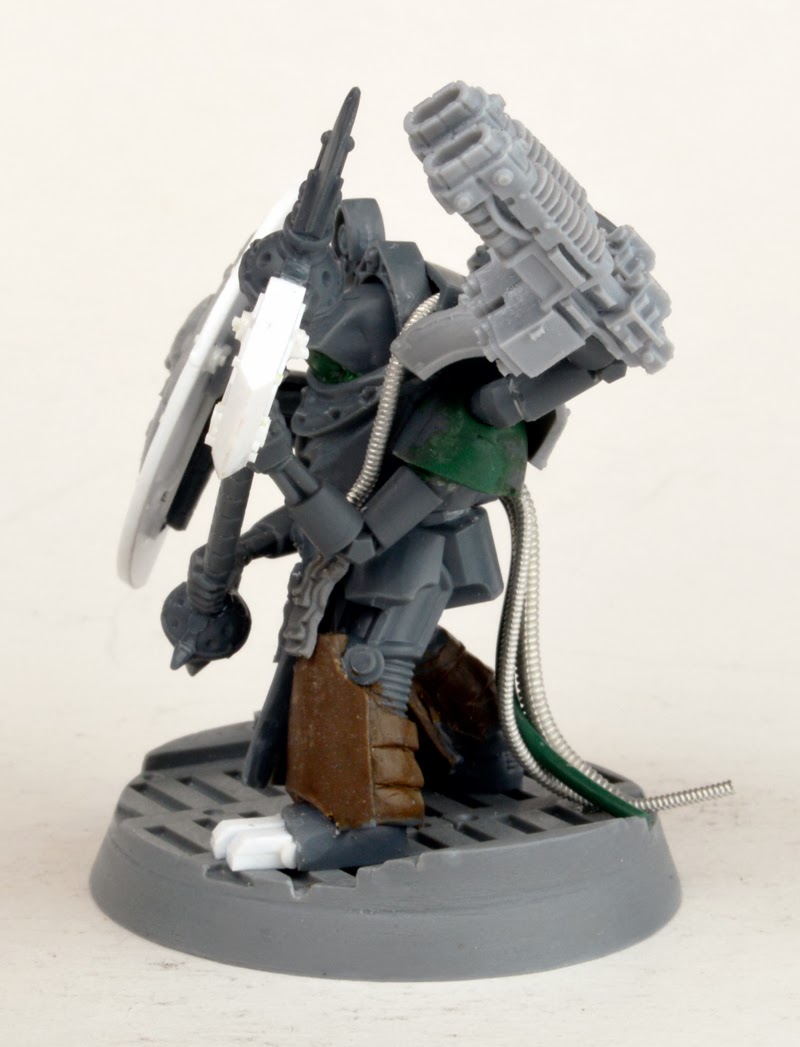 davetaylorminiatures: Mechanicum - Some Kitbashed Myrmidons!