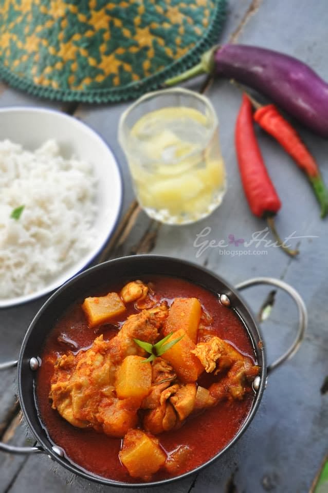 GeeHut: Asam pedas ayam