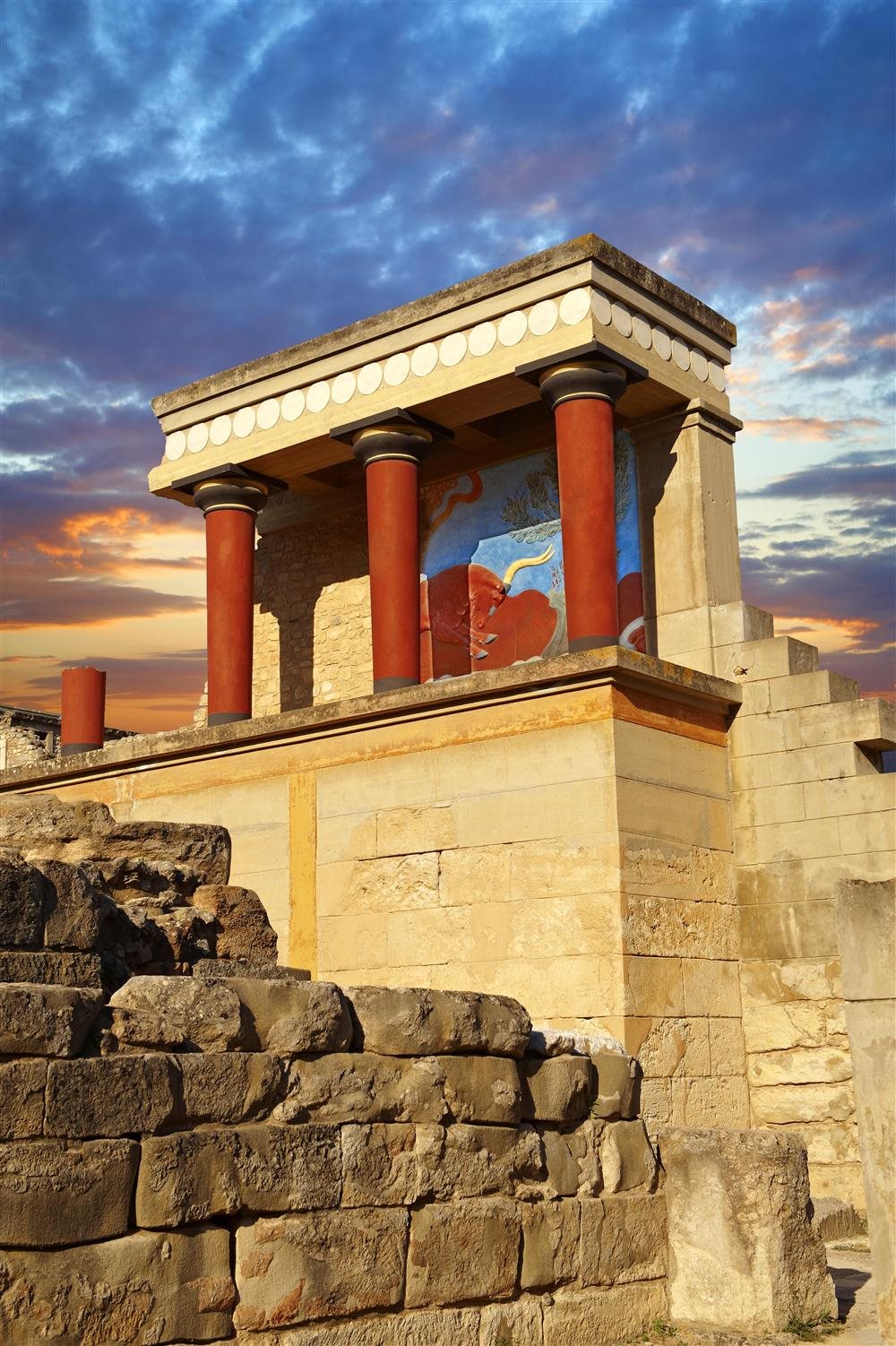 El Poder del Arte: El palacio de Knossos o Cnosos