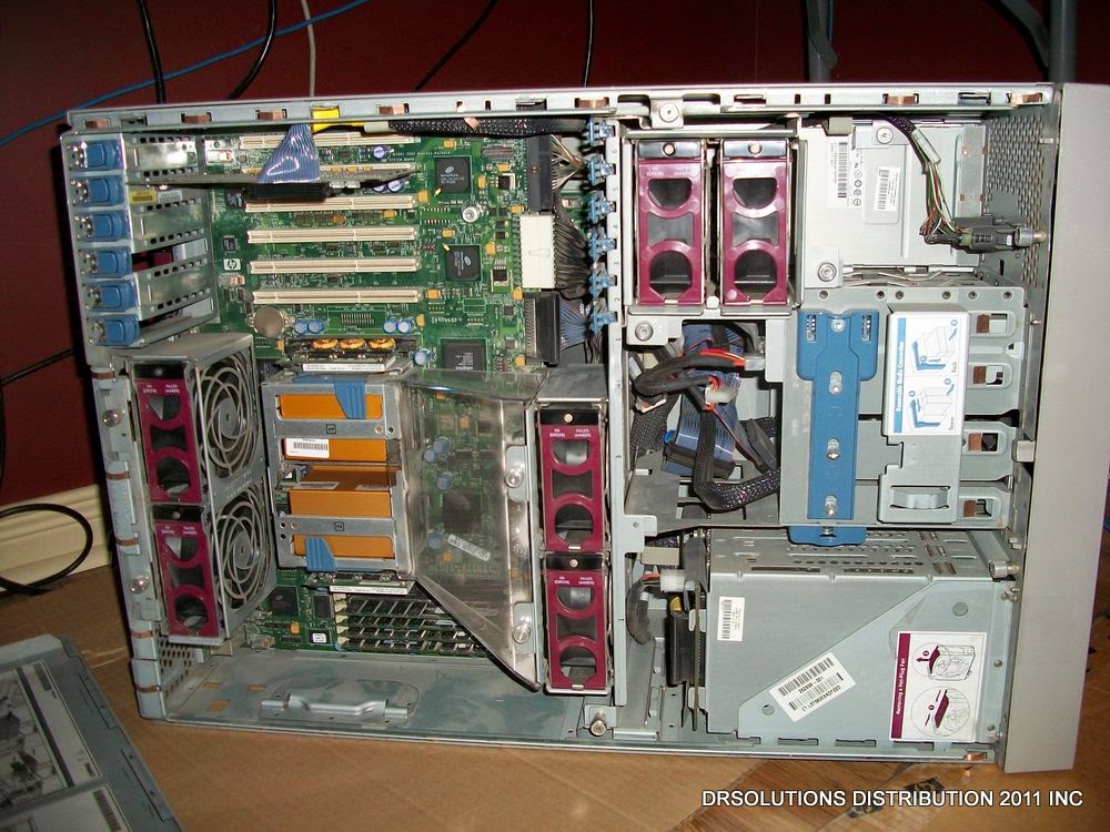 Drsolutions-distribution : HP COMPAQ Proliant DUAL XEON SERVER 2304 MB ...