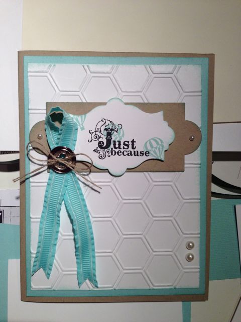 the crafty yogi: just because card