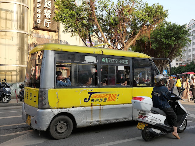 An Apparent Mismatch for a Name: Mini Jumbo Wuzhou Buses in Guangxi ...