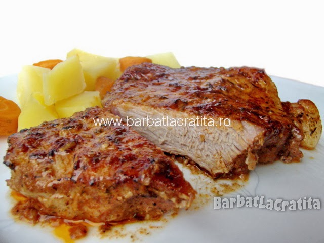Friptură de porc la cuptor | Rețete BărbatLaCratiță