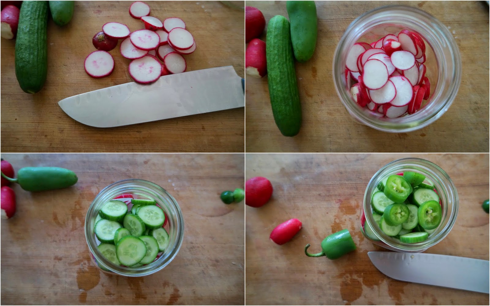 Spicy Pickled Pink Radish