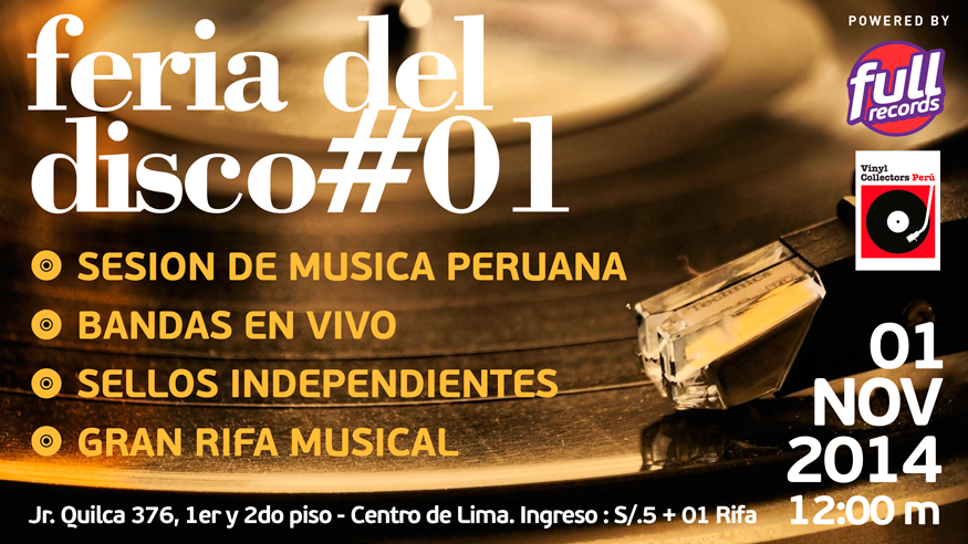 PerúEnReview: Feria Melómana de Discos en Lima