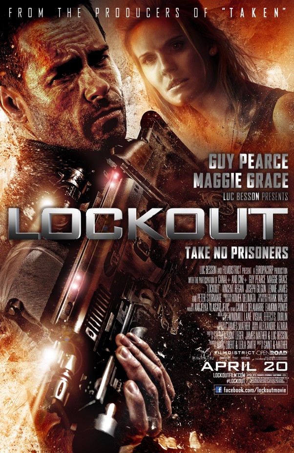 AngryVader's Movie Blah...: Lockout (2012) - Movie Review