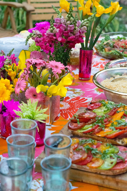 Aesthetic Nest: Party: Flower Crown Birthday Party for Tess