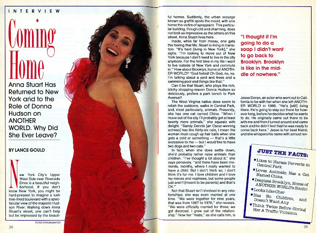 AW: Coming Home-Anna Stuart Interview Part 1 Of 3