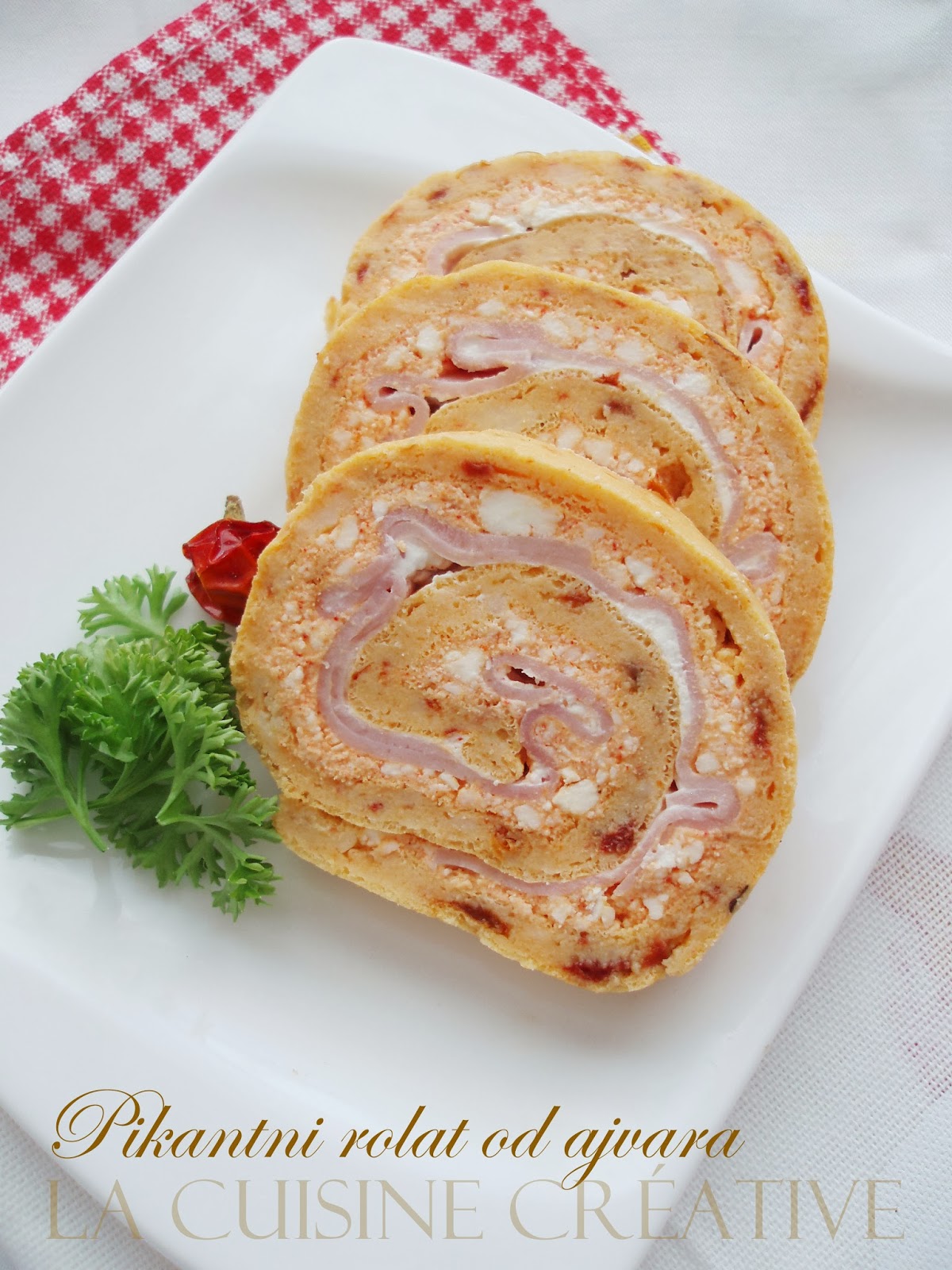 La cuisine creative: Slani rolatići - ideje za ukusno predjelo