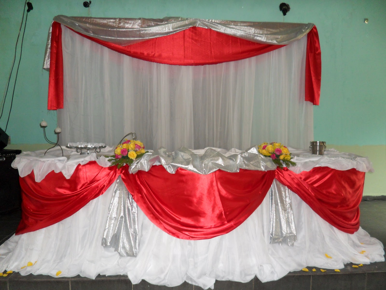 Arte Festas Decorações: Casamento ( Decoração Tecido)