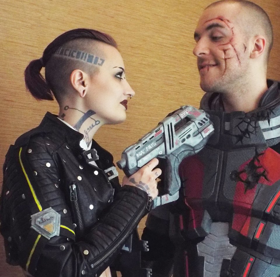 Gabriel Forbes: Comic Con - Ottawa - 2016 - Commander Shepard and Jack ...