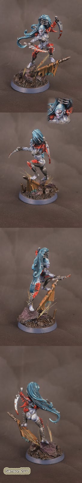 samson minis: Finished Eldar Combat patrol and Lelith Hesperax