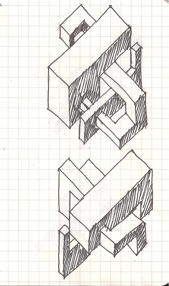 Allen Cheng: Axonometric drawings