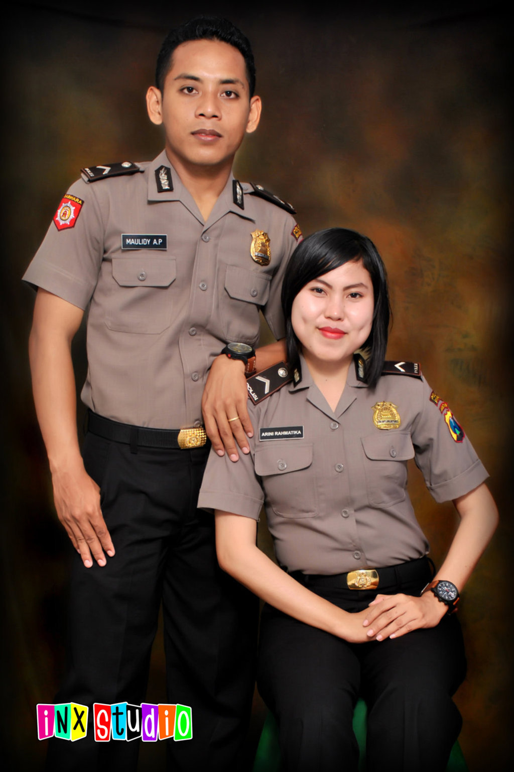 POLWAN CANTIK DAN POLISI GANTENG - INX STUDIO