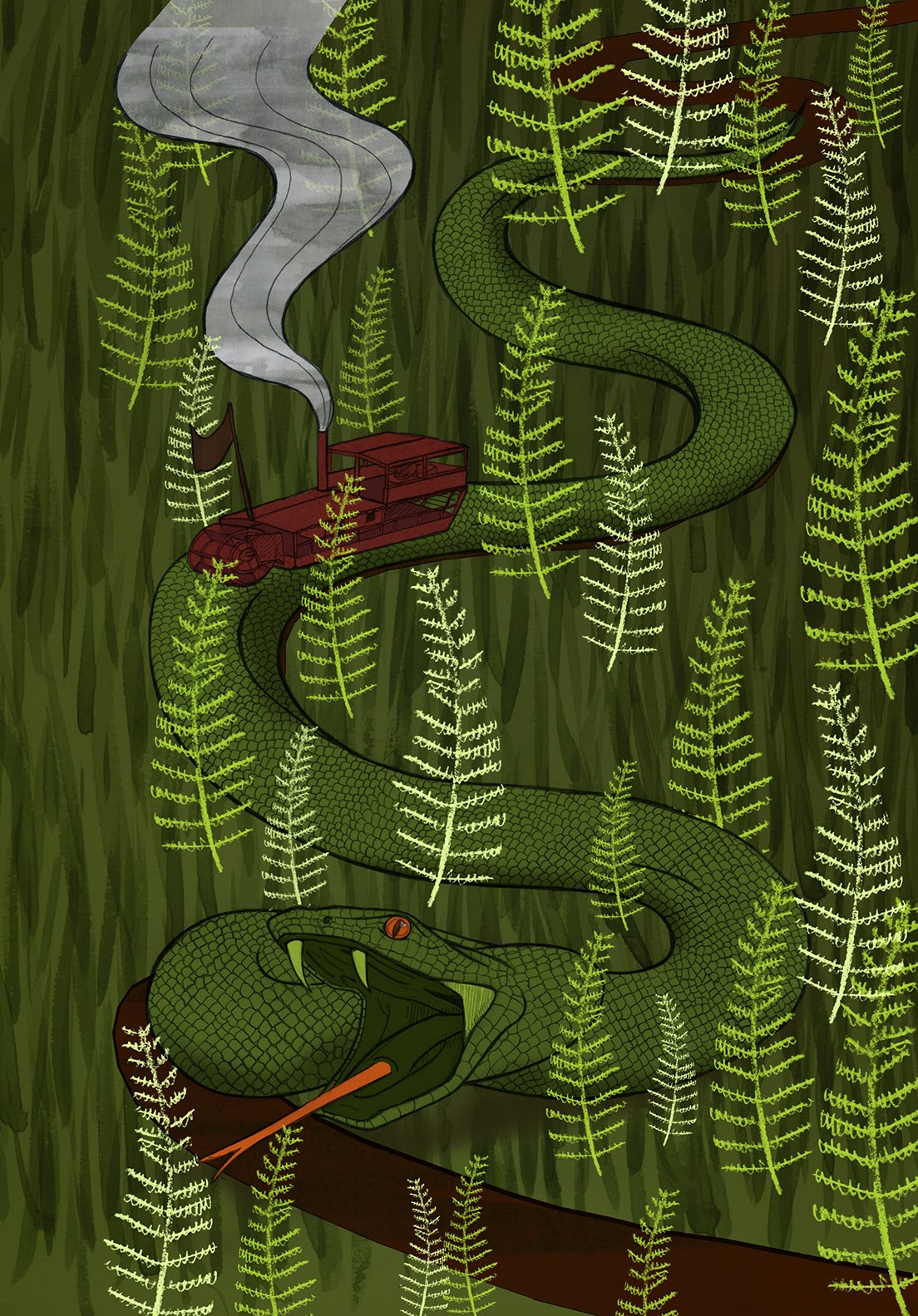 Kathryn Corlett // Illustration and Design: Heart of Darkness by Joseph ...