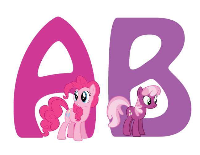 Edible Paper in Creatividades: ABC MY LITTLE PONY