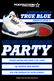 StayFlyNyc: Jordan True Blue 3 release reminder