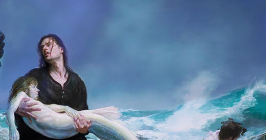 Fantasy Drowning Mermaid Wallpaper Engine