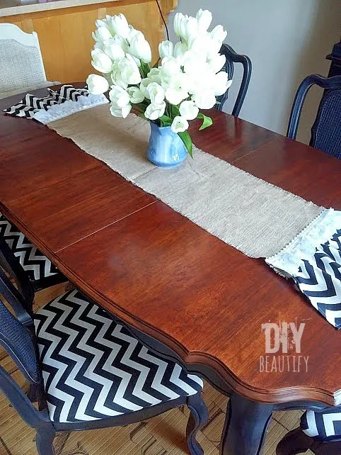Refinishing a Dining Table - DIY Beautify - Creating Beauty at Home