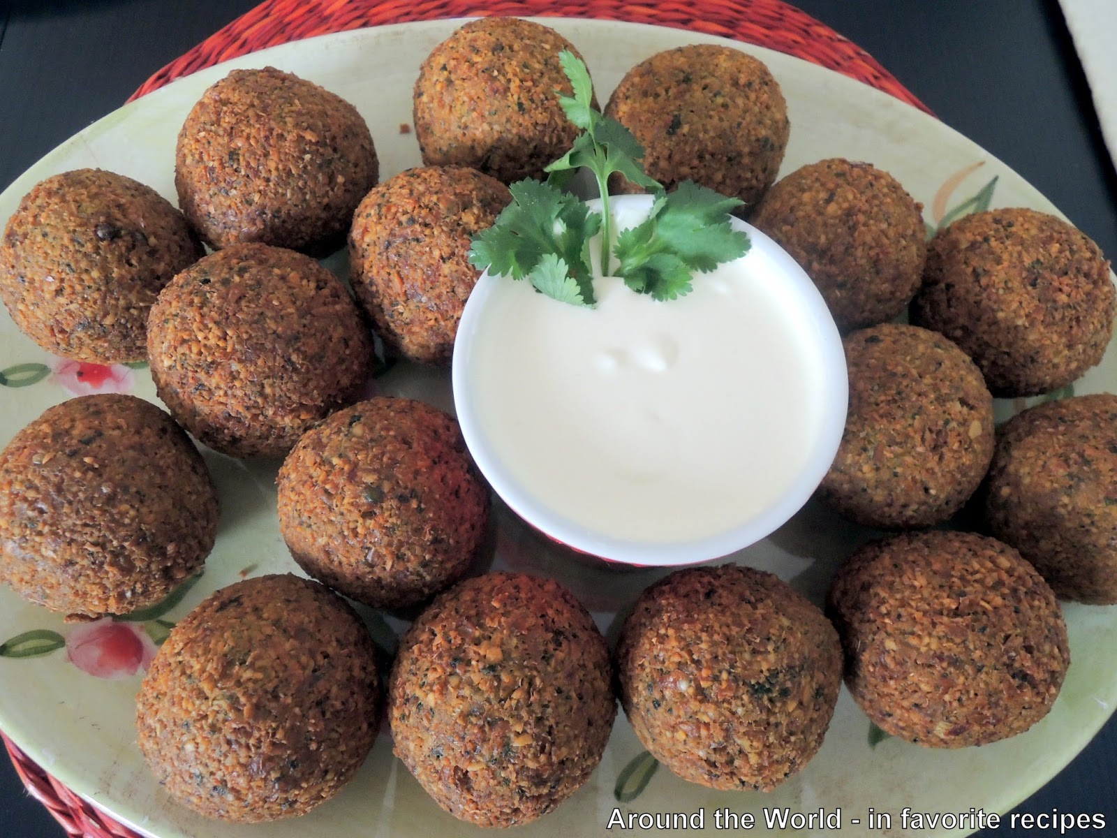 Around the World - in favorite recipes: Falafel
